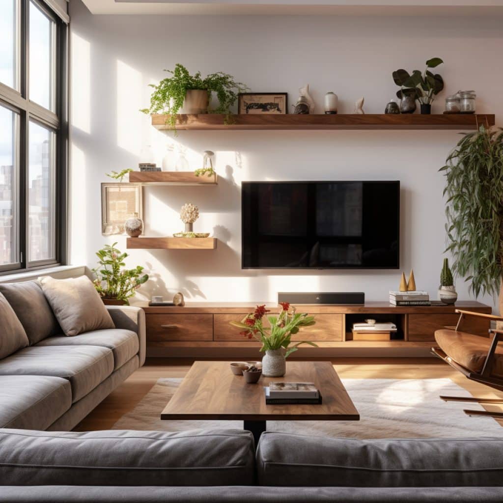 Idee Décoration étagère Salon